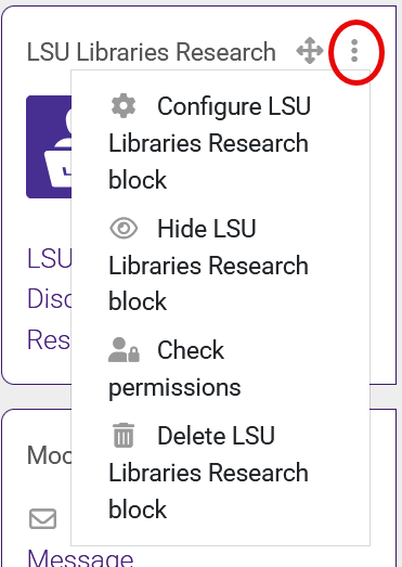 Moodle: Blocks Overview - GROK Knowledge Base